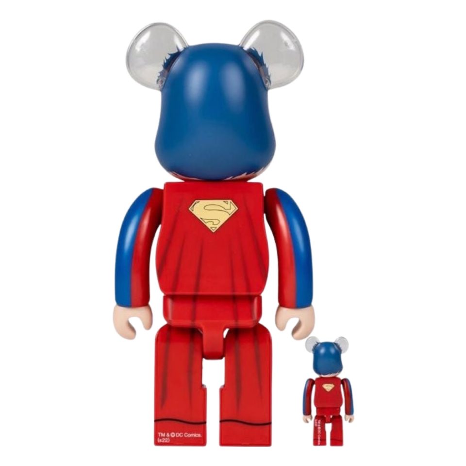 Bearbrick DC Superman by Medicom Toys 100-400% - Replay Toys