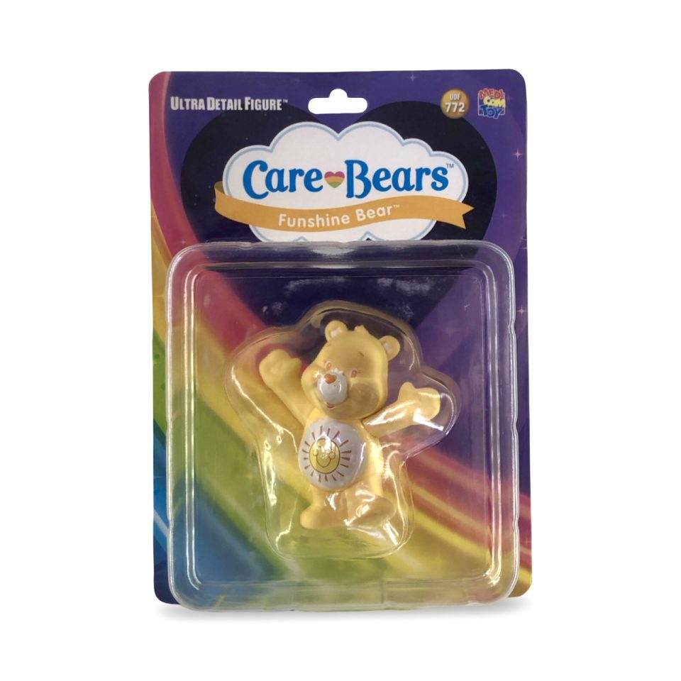 Care Bears - Funshine Bear Ultra Detail Collectible Figure - 7cm ...